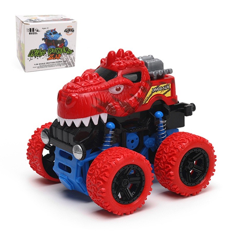 Jual Mainan Mobil Monster Zap Pull Go Inersia Offroad | Shopee Indonesia