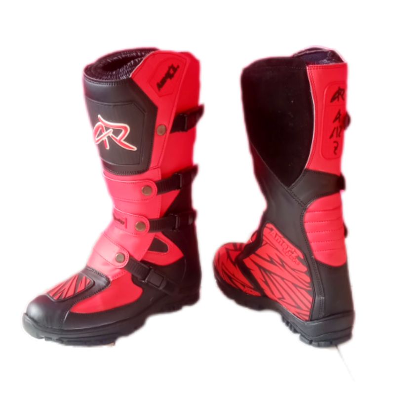 Jual Sepatu Boot MX Trail Cross Balap Motor Adventure Ofroad Trabas ...