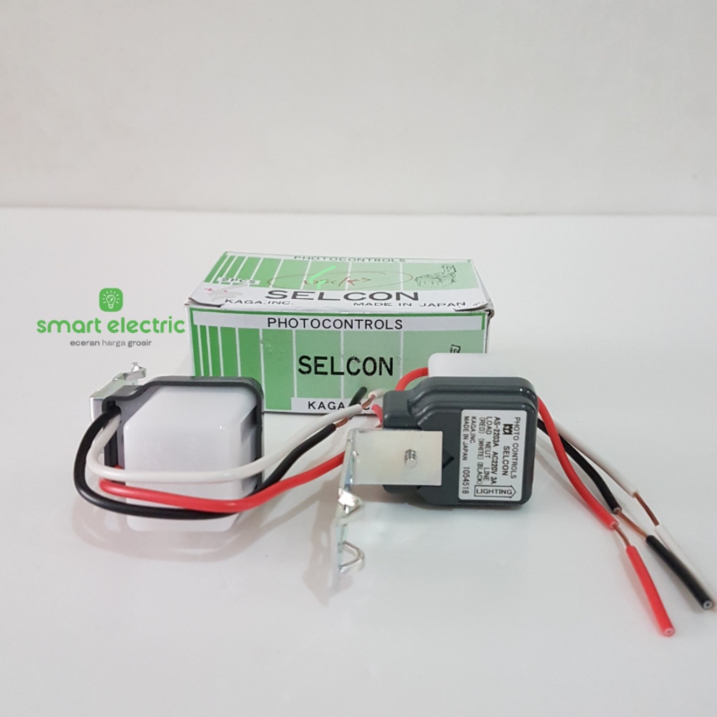 Jual Selcon Photocell Sensor Cahaya Lampu Otomatis Hidup Mati Fotosel ...