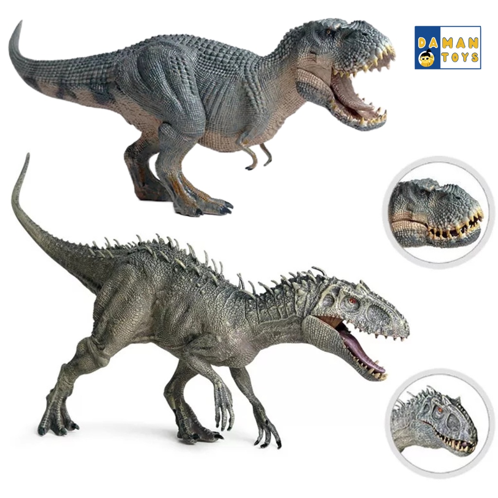 Jual Jurassic Indominus Rex Action Figures Dinosaur World Dino | Shopee ...