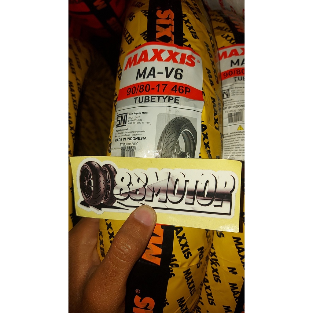 Jual BAN MAXXIS MA-V6 90/80-17, OFFLINE LEBIH MURAH | Shopee Indonesia