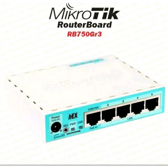 Jual MIKROTIK ROUTERBOARD RB750GR3 HEX | Shopee Indonesia