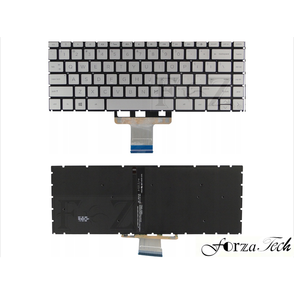 Jual Keyboard HP Pavilion X360 14-CM 14-CD Keyboard Laptop Silver With ...