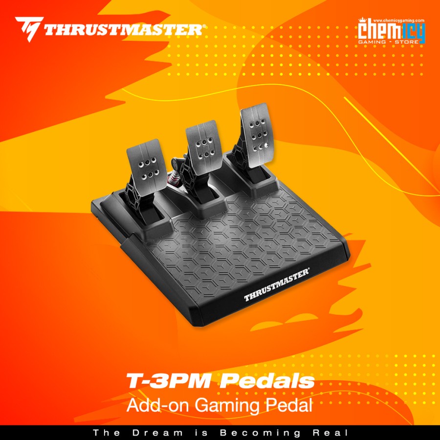 Jual Thrustmaster T3PM 3 Pedals Add-on Gaming Pedal Set | Shopee Indonesia