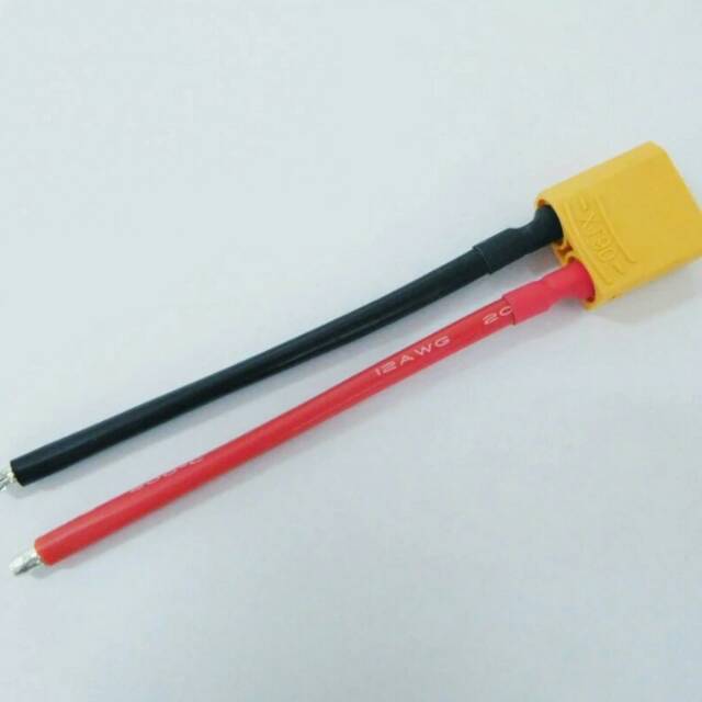 Jual Connector XT90 male with cable 12 AWG | Shopee Indonesia