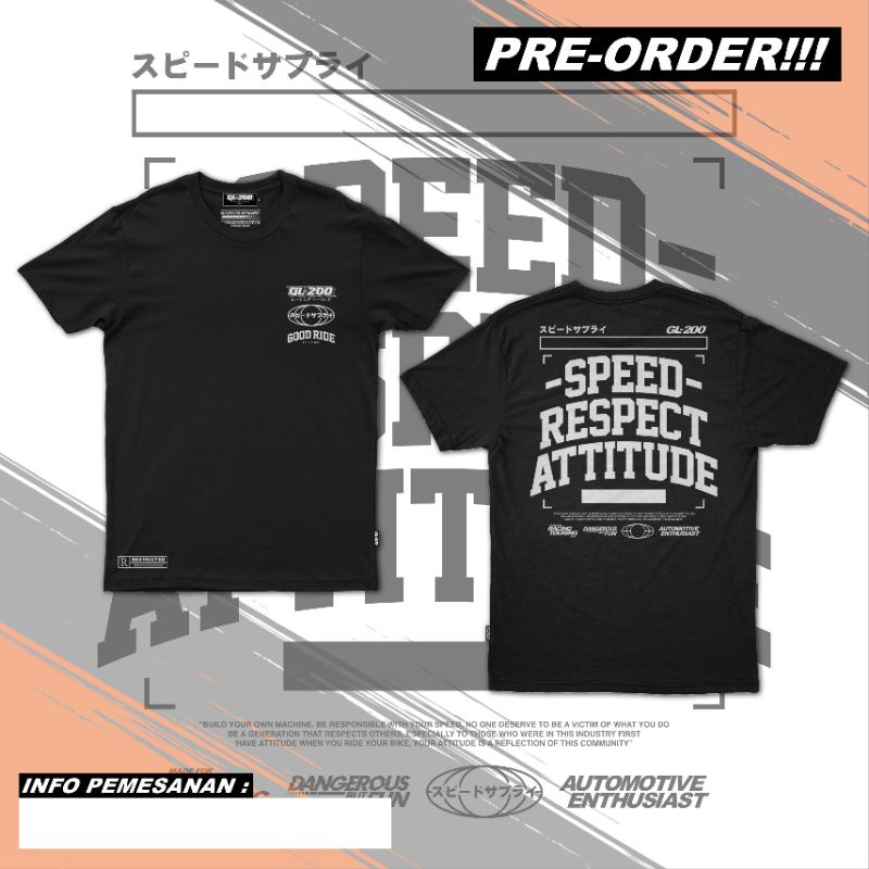 Jual GL-200 SPEED RESPECT ATTITUDE | Shopee Indonesia