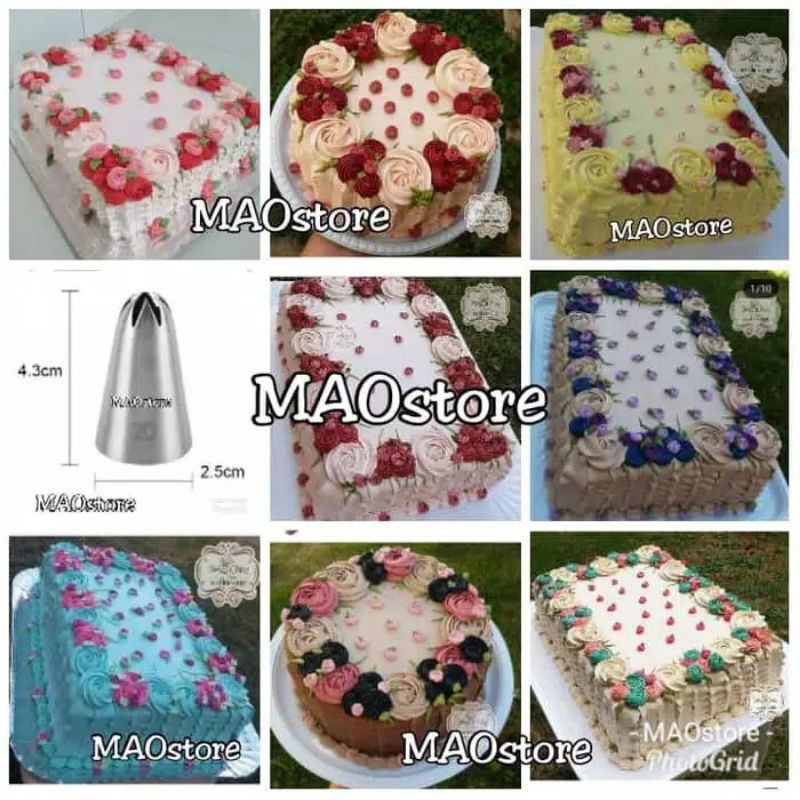 Jual SPUIT PIPING TIPS STAINLESS NOZZLE NOZZLES KW1 WILTON 2D | Shopee ...