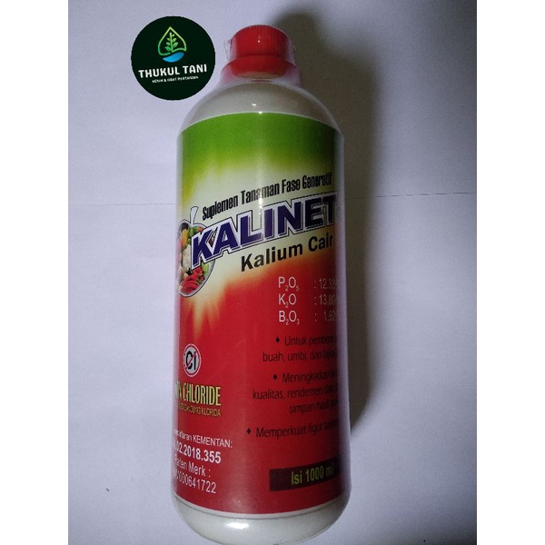 Jual Suplemen Tanaman KALINET 1 LITER KALIUM CAIR | Shopee Indonesia