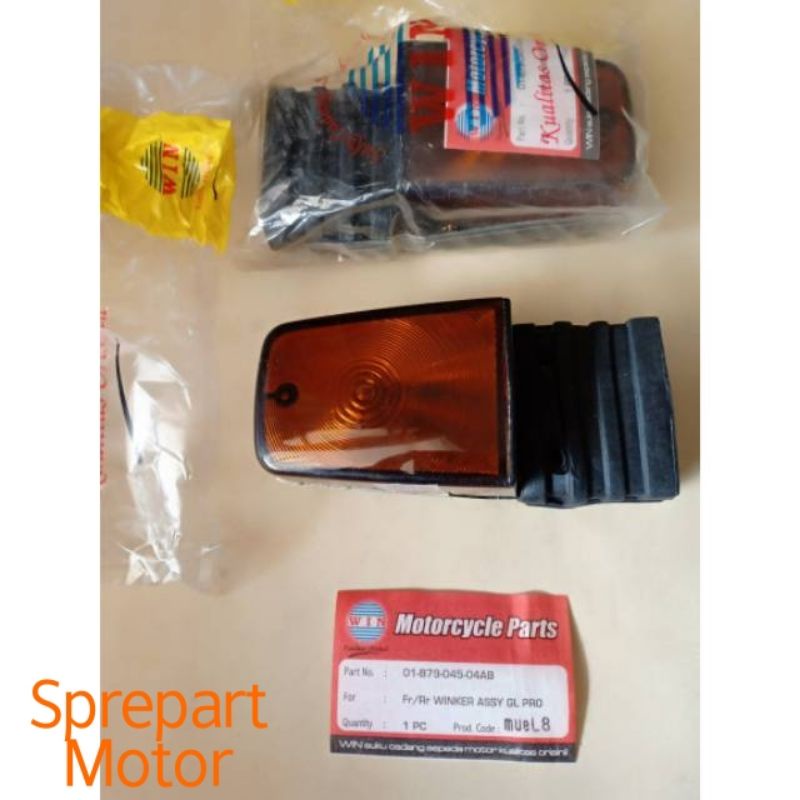 Jual Lampu Sein Sen Reteng Riting Honda GL Pro Max Jual Set Kanan Dan ...