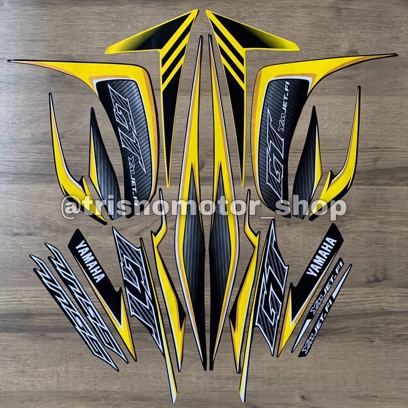 Jual striping list lis body motor Yamaha mio soul gt 2013 2014 street ...