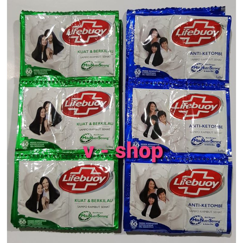 Jual Shampoo LIFEBUOY Sachet 9ml (12 sachet) | Shopee Indonesia
