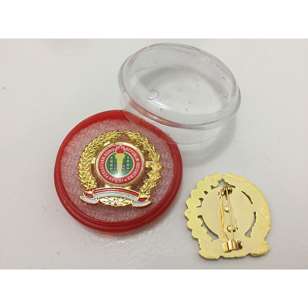 Jual Pin PGRI Padi Kapas Ukuran 3 Cm | Shopee Indonesia