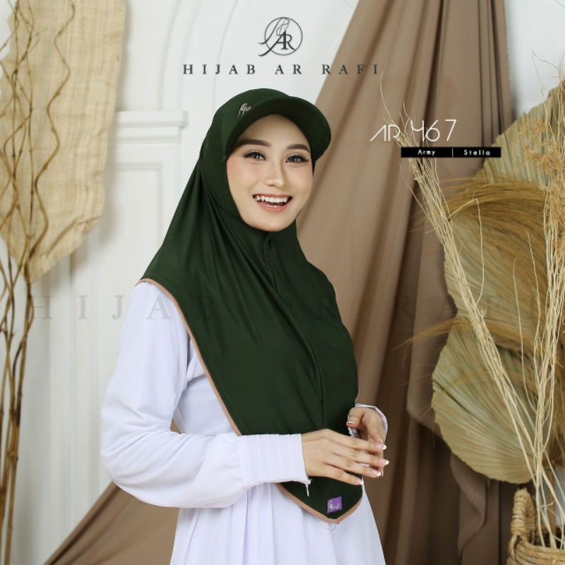 Jual AR 467 HIJAB TOPI ARRAFI #RUMAH HIJAB AR RAFI | Shopee Indonesia
