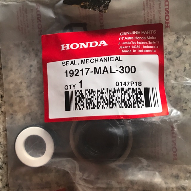 Jual Seal Water Pump Sil water Pump Seal Mechanical Honda Vario Beat 19217 MAL 300 | Shopee ...