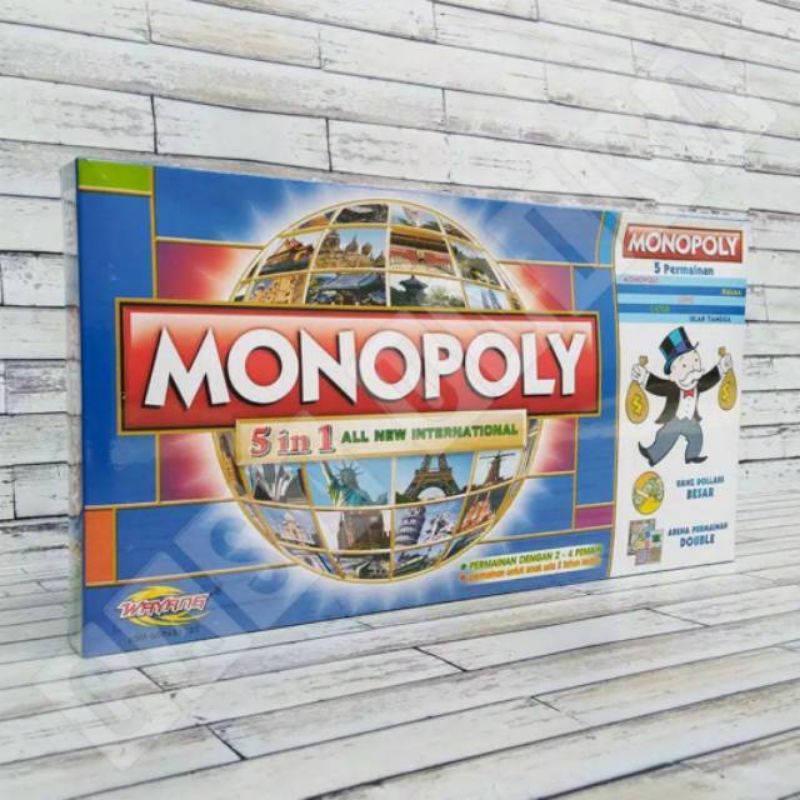 Jual Monopoli 5 in 1 | Shopee Indonesia