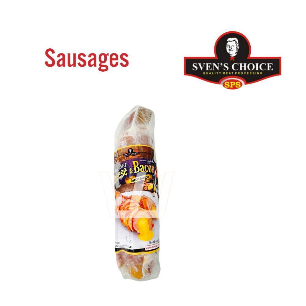 Jual Sosis Babi Svens choice Berner and Cheese Bacon 170g | Shopee ...