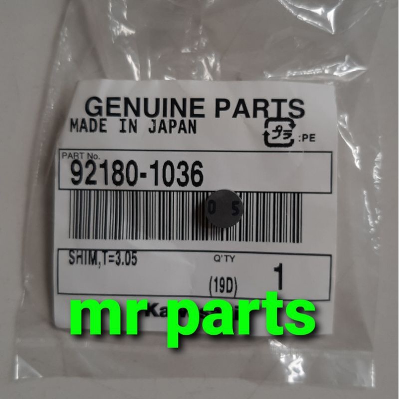Jual shim sim klep ninja 250r 250fi z250fi rr mono z250sl original ...