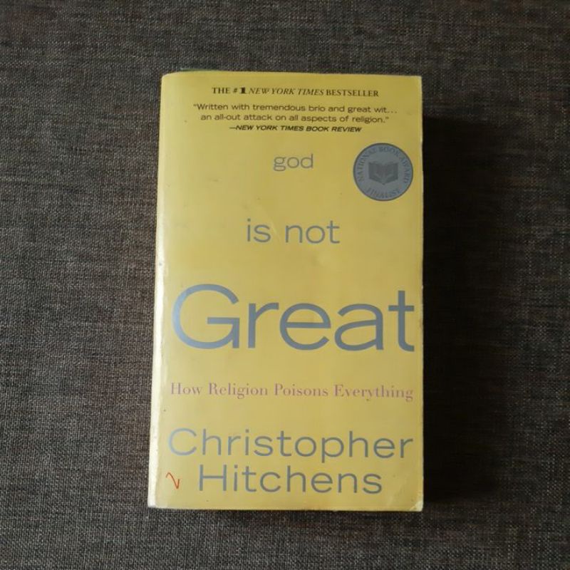Jual God is Not Great (Preloved) | Shopee Indonesia