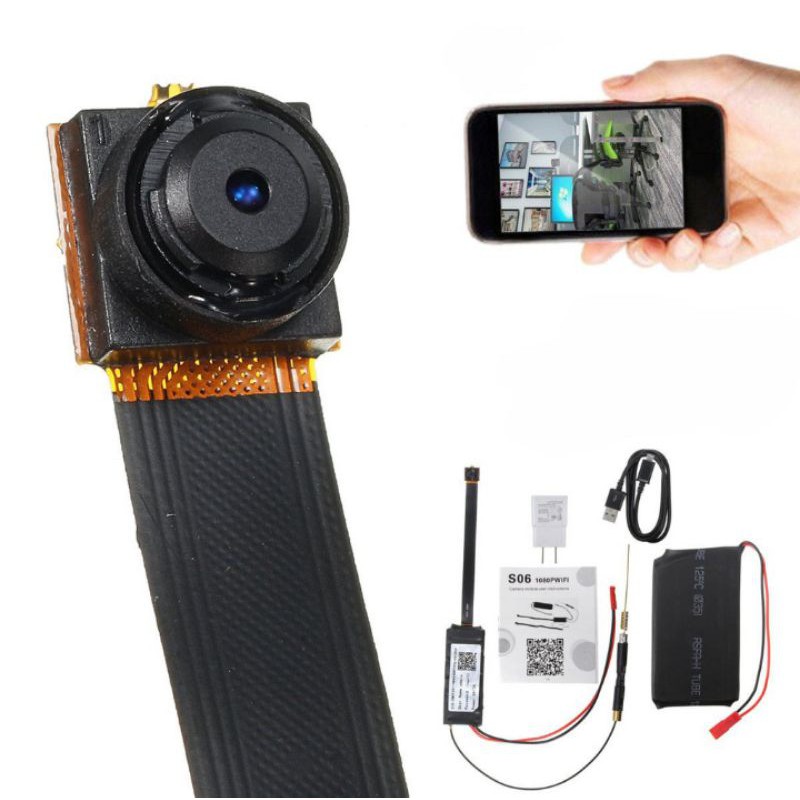 Jual Ultra Small Mini Camera DIY Module Ip Camera Spy wifi 4K HD1080P ...