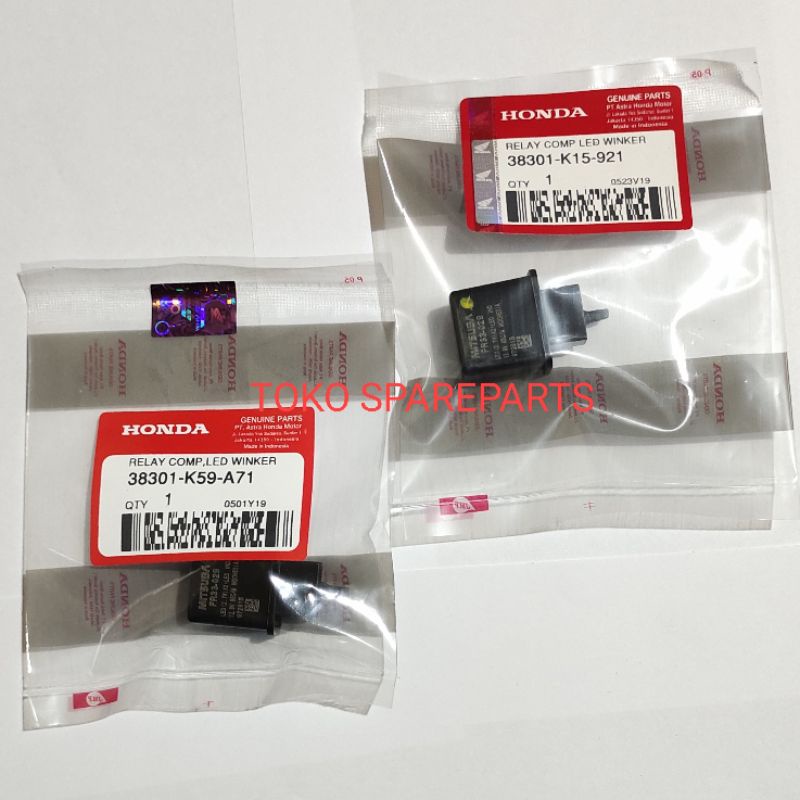 Jual 38301-K59-A71 38301-K15-921 RELAY COMP LED WINKER Flaser sen LED ...