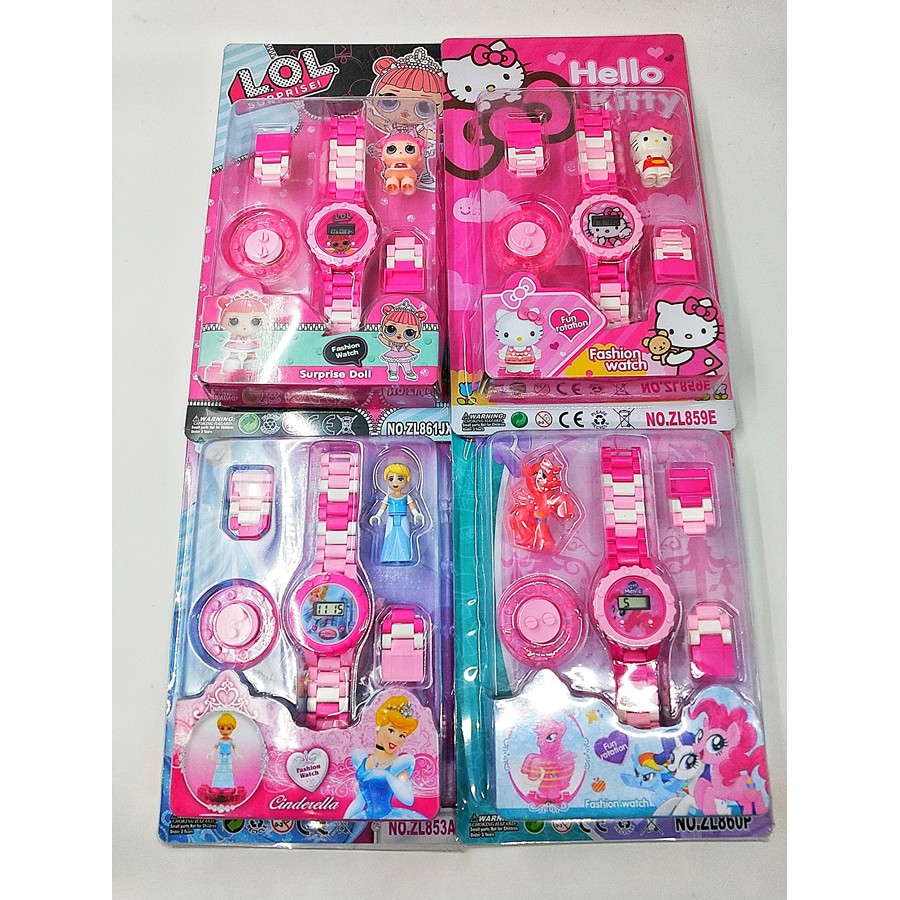 Jual LT JAM TANGAN ANAK LEGO KARAKTER LOL AVANGERS BATMAN FROZEN A013 ...