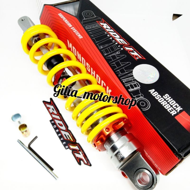 Jual Shockbreaker Belakang Motor Ride It Matic 310&330 Shock Belakang Ride It Extreme Beat,Mio ...