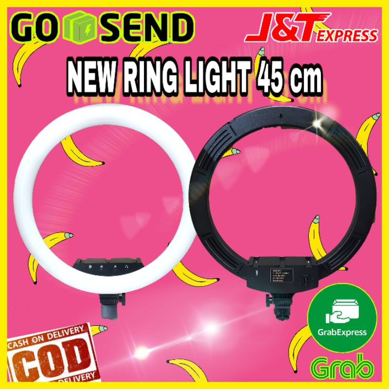 Jual RING LIGHT 45 cm LED + LAMP MUA + PHOTO STUDIO ( TERMURAH RING ...