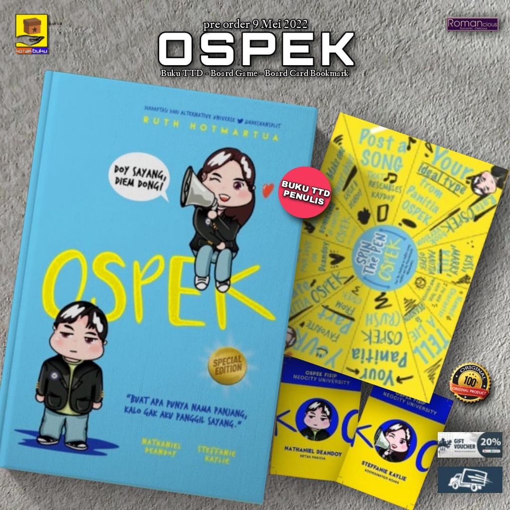 Jual Novel Ospek - Ruth Hotmartua / New Cover | Shopee Indonesia