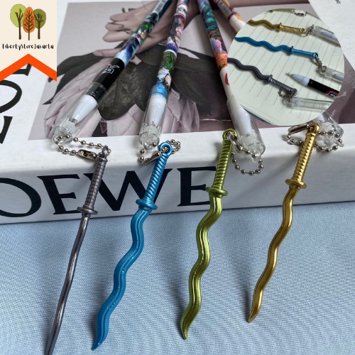 Jual Pulpen Gantungan Pedang Keris Demon Slayer Kimetsu No Yaiba Lucu ...