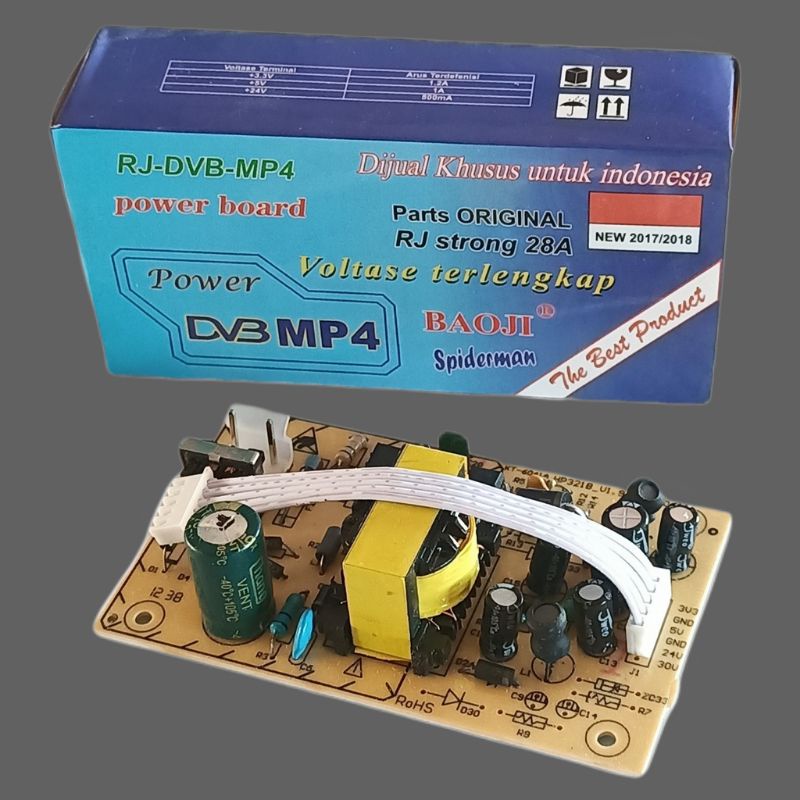Jual power supply regulator PSU DVB universal MP4 | Shopee Indonesia