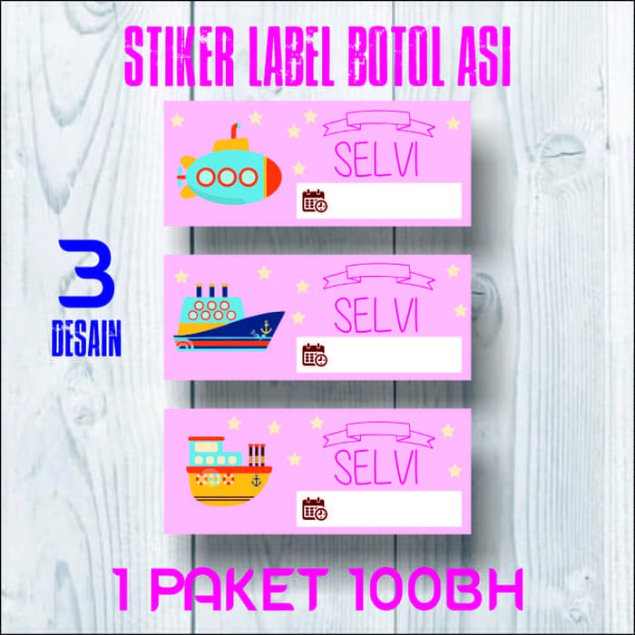 Jual STIKER LABEL BOTOL ASI STICKER LABEL SUSU BAYI MURAH | Shopee ...