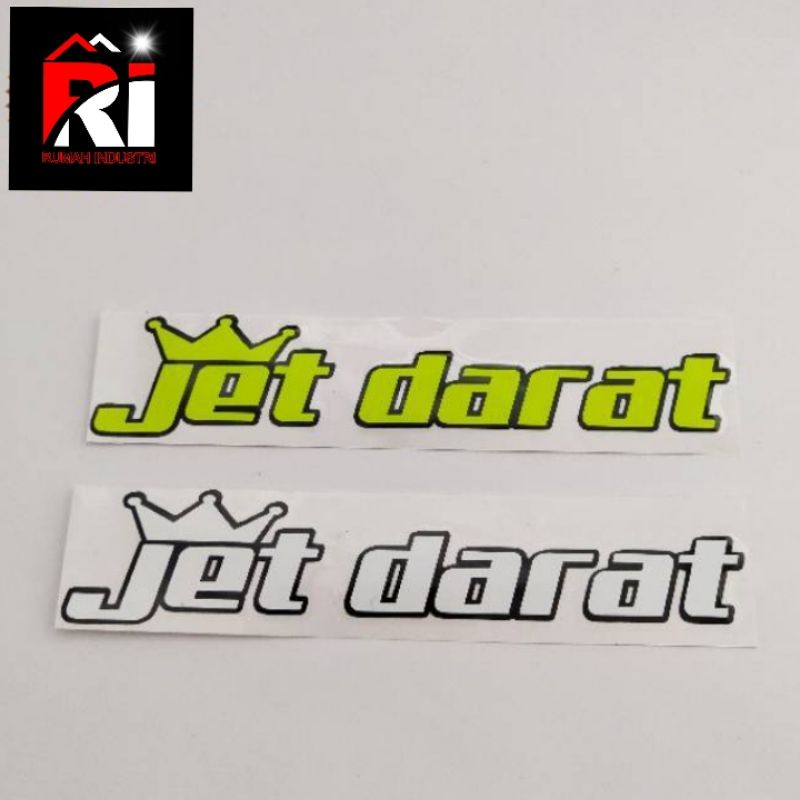 Jual stiker cutting logo jet darat | Shopee Indonesia