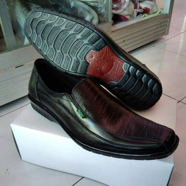Jual Jbl 15 Sepatu fantofel pria flat sol kulit sapi asli sepatu ...