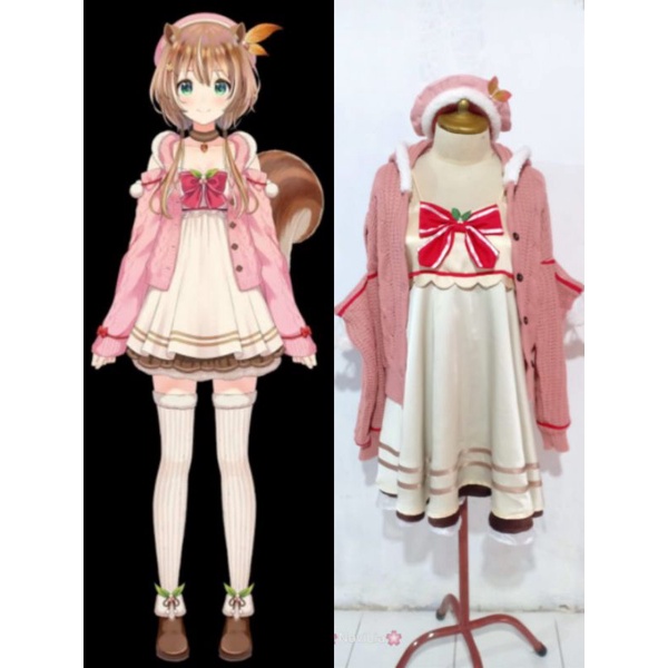 Jual Dress Ayunda Risu fullset sweater topi | Shopee Indonesia