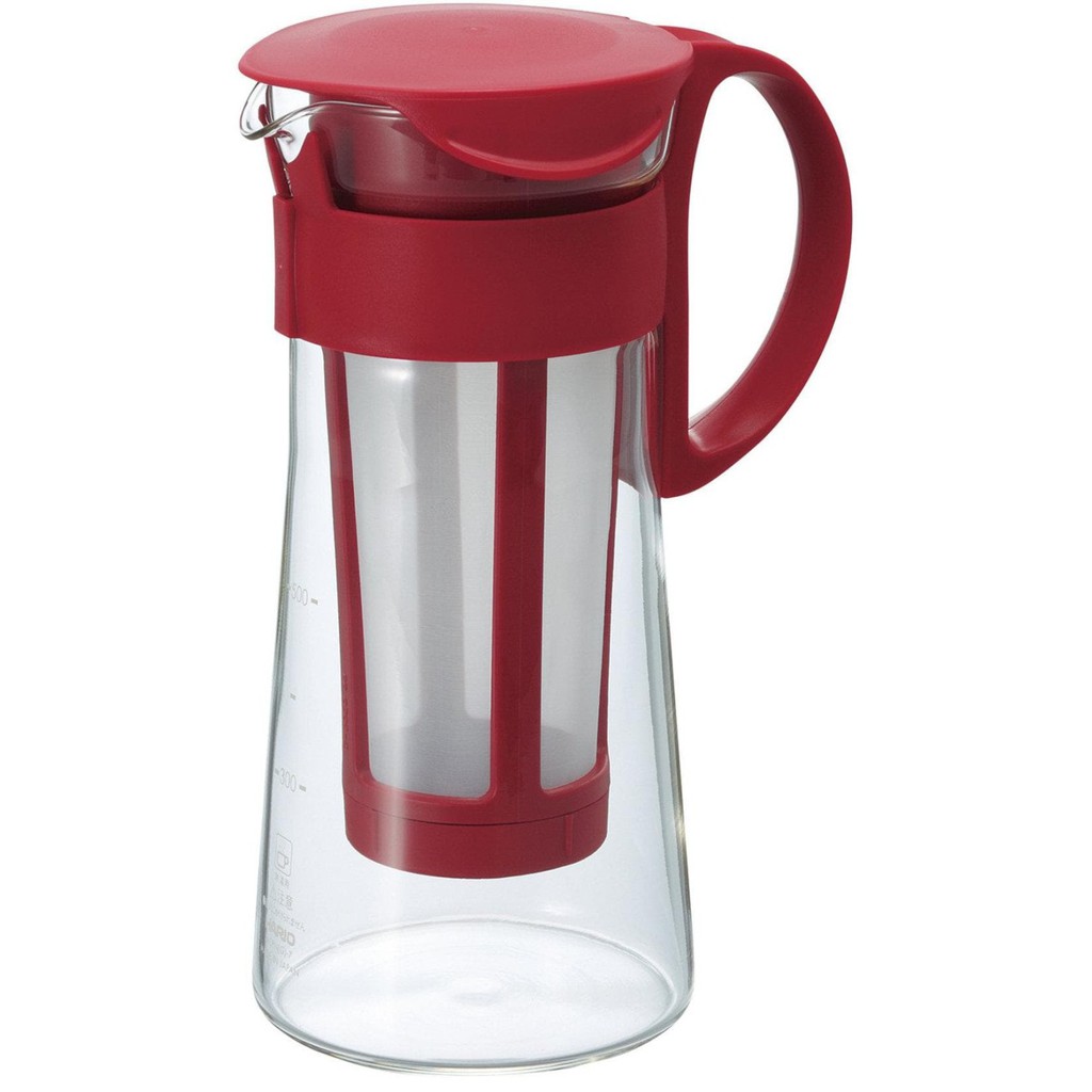 Jual Hario Water Brew Coffee Pot Red MCPN-7 - Cold Brew Coffee Pot ...