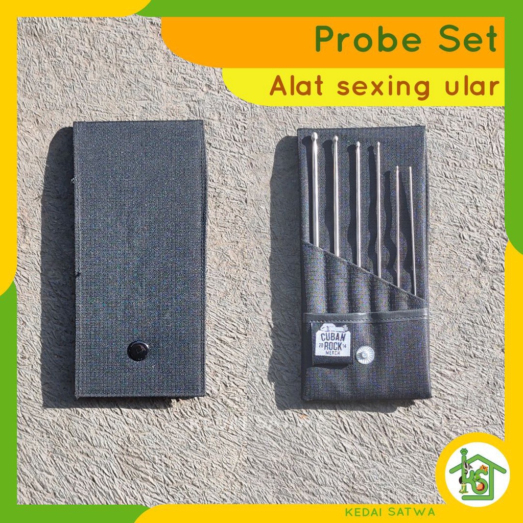 Jual Probe set / probe kit / probing tools / alat sexing ular /alat cek ...