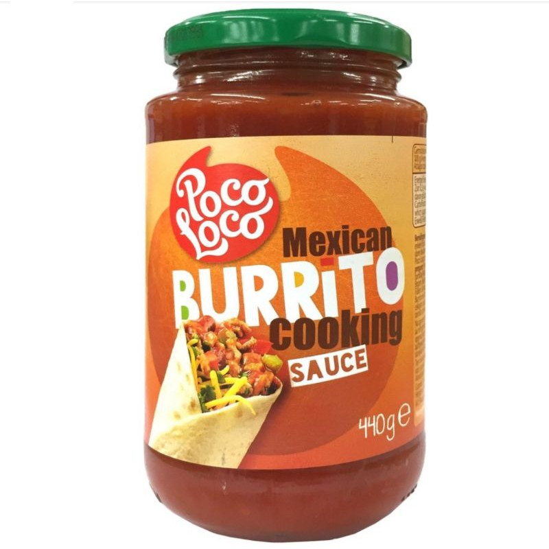 Jual Poco Loco Mexican Burrito Sauce 430gr | Shopee Indonesia