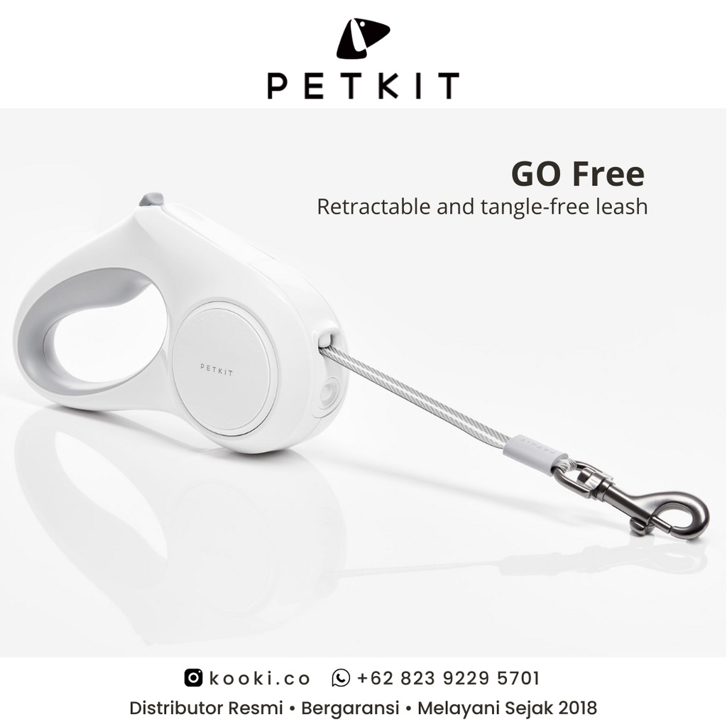 Jual PETKIT - Go Free Dog and Cat Leash / Tali Anjing / Tali Kucing ...