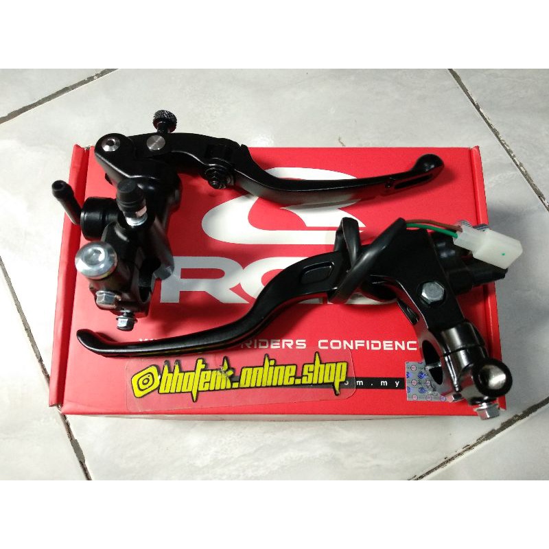 Jual Master Rem Rcb Racing Boy S1 Radial 14mm dan Handle kiri Rem/Kopling | Shopee Indonesia