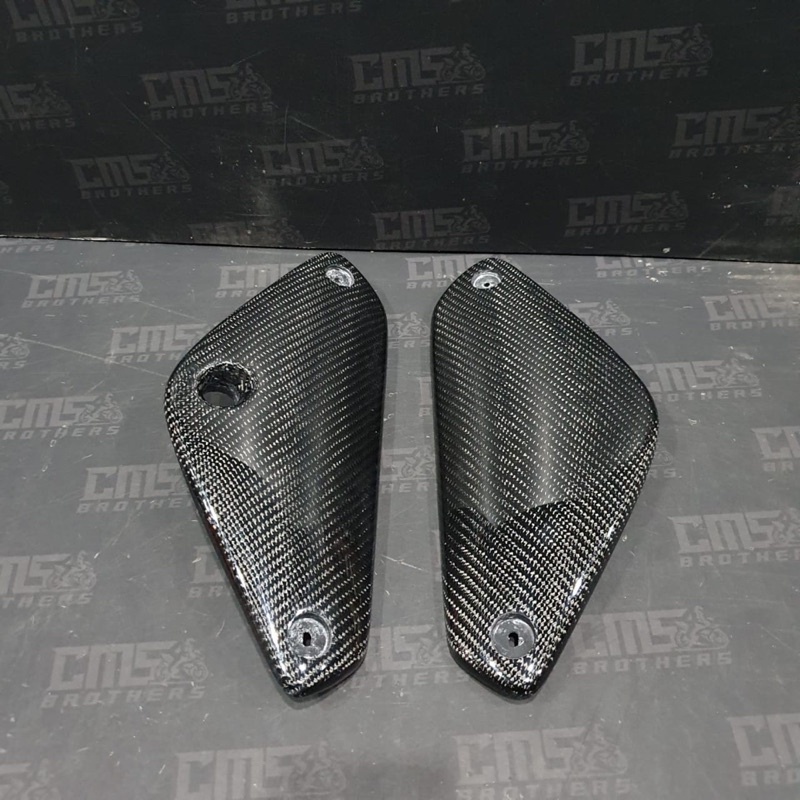 Jual Cover Side Tutup Aki Part Original Yamaha XSR Carbon Kevlar ...