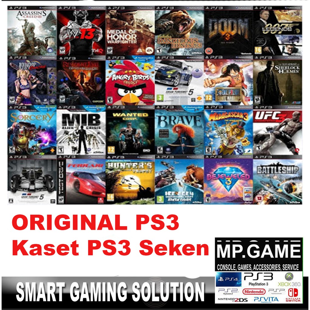 Jual BD PS3 Kaset PS3 ORIGINAL MURAH PROMO Bahasa English | Shopee ...