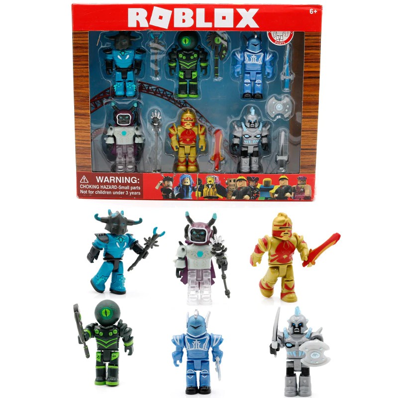 Jual Mainan Roblox The Champions of Roblox 6 Figure pack Toy | Shopee ...