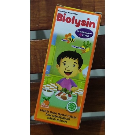 Jual Biolysine Syr Anak / Vitamin Anak / Daya Tahan Tubuh / Masa ...