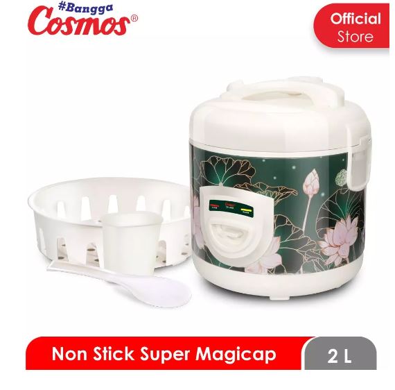 Jual Cosmos CRJ8228W - Rice Cooker Non Stick 3in1 2L 400W Super Magicap ...