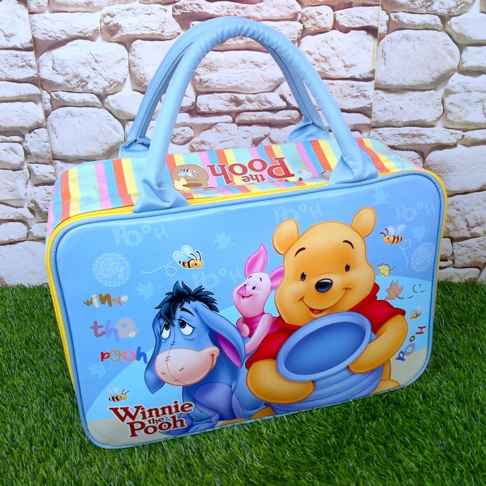 Jual ANAK-KOPER-TAS- TRAVEL BAG BAHAN SPOON SUPER POOH -TAS-KOPER-ANAK ...