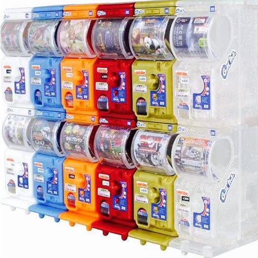 Jual Gashapon 2Ez 1/12 mini gacha machine SPLIT - takara tomy gachapon ...