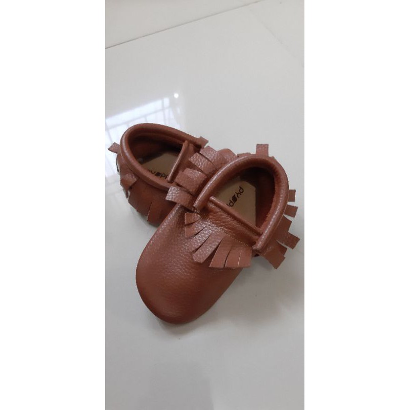 Jual PRELOVED PYOPP - PYOPP MOCCASINS FEATHERLIGHT CHOCO (Sepatu bayi ...