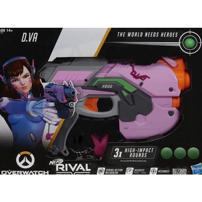 Jual Nerf Rival Overwatch D.Va/Dva Blaster Original Best Seller ...