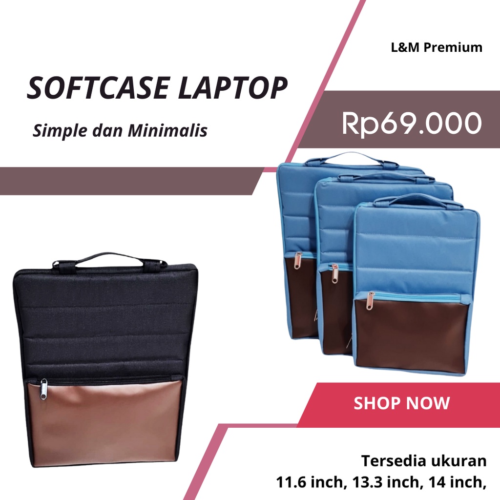 Jual Tas Laptop Sarung Laptop Simple dan Minimalis 11-14 Inch | Shopee ...
