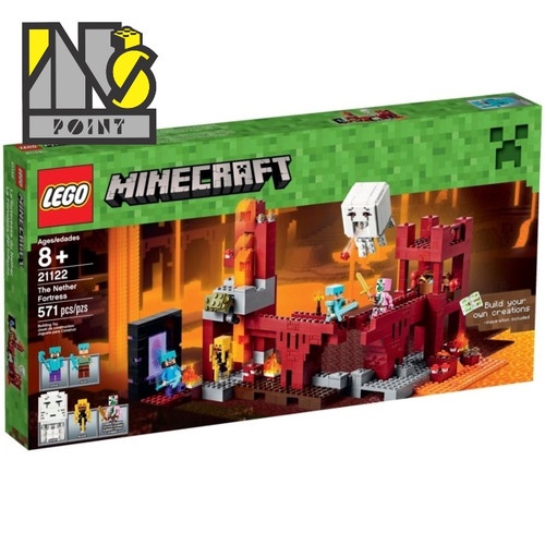 Jual LEGO 21122 - Minecraft - The Nether Fortress | Shopee Indonesia